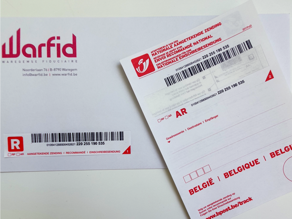 Aangetekende brieven: kroniek van een aangekondigde dood? - Warfid